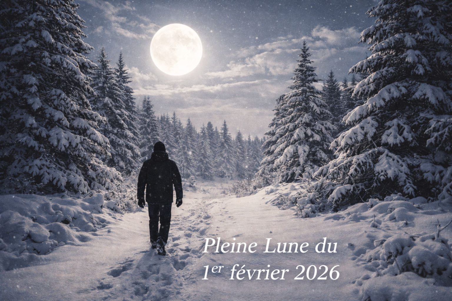 Pleine Lune du 1er février 2026 : lumière hivernale, tensions ...